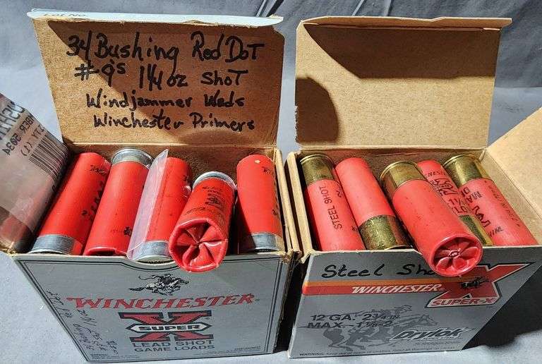Reloaded 12GA shotgun shells - 50 rounds - Metzger Property Services, LLC