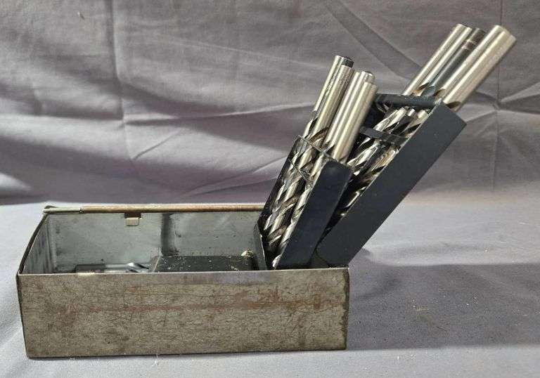 Two Ace Drill Corporation Index Boxes with Drill Bits - Metzger ...