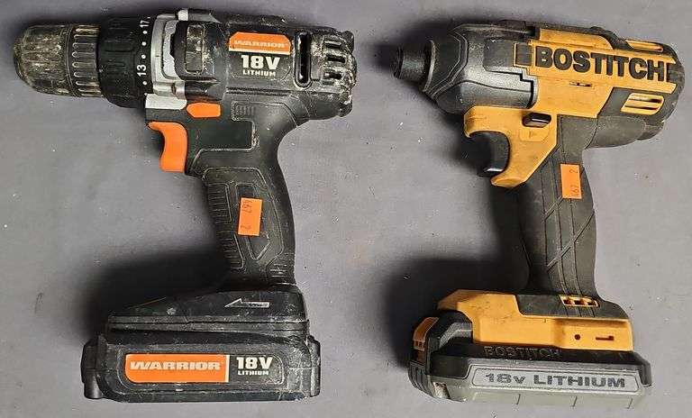 Bostitch 18-Volt Lithium-Ion Impact Driver btc441lb (with battery ...