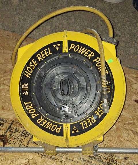 Power Pro Hose Reel with Attached Hose - Metzger Property Services, LLC