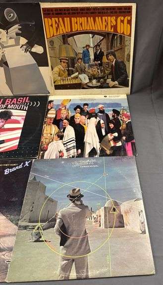 Vinyl Records Featuring Various Artists and Bands Including Toni Basil ...