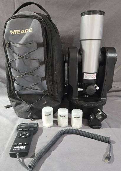 Meade ETX Telescope Set with Accessories and Carry Bag 18in Ht ...