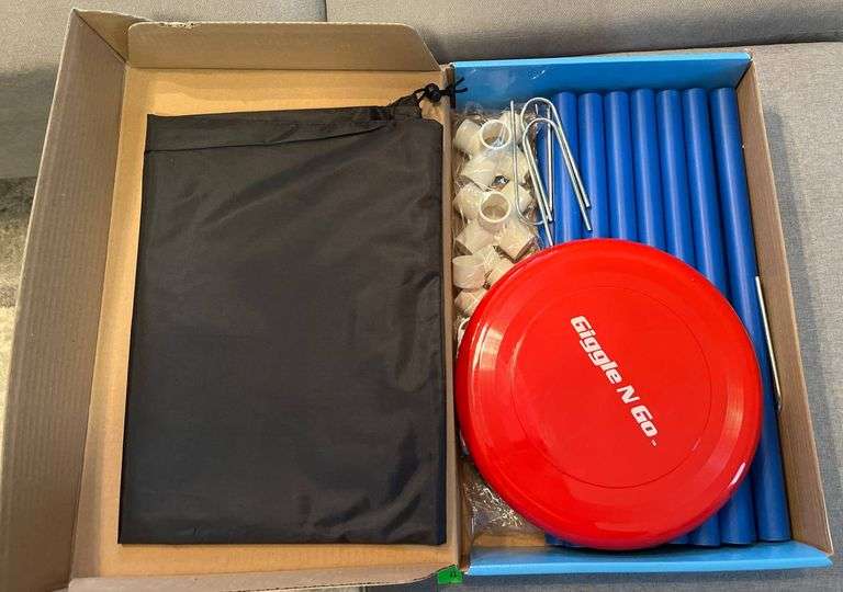 Giggle N Go Knockoff Disc Toss Game Set with Accessories - Metzger ...