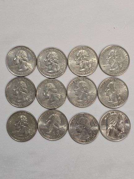 10 State Quarters (2000-2006), 2015 Blue Ridge Parkway Quarter and 2022 ...