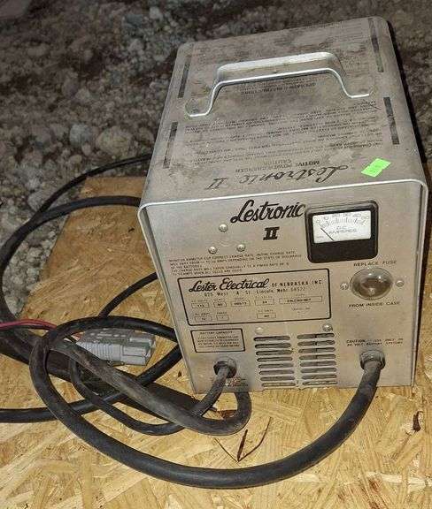Lestronic II Battery Charger with Cables - Metzger Property Services, LLC
