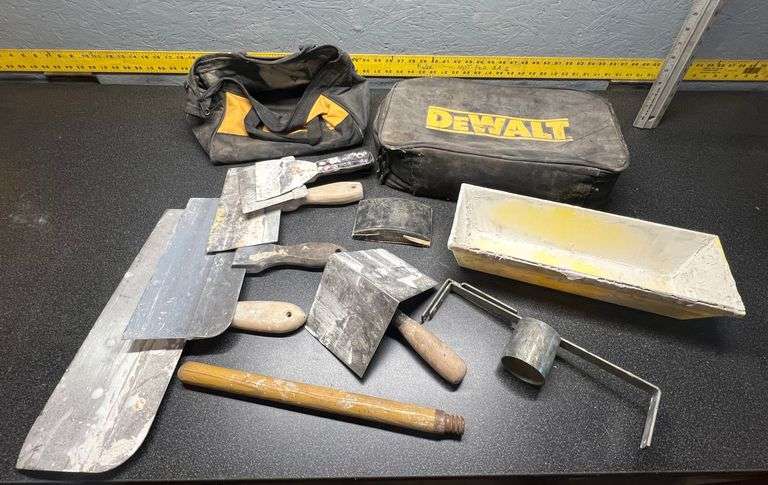 Drywall tools, DeWalt tool bags - Metzger Property Services, LLC