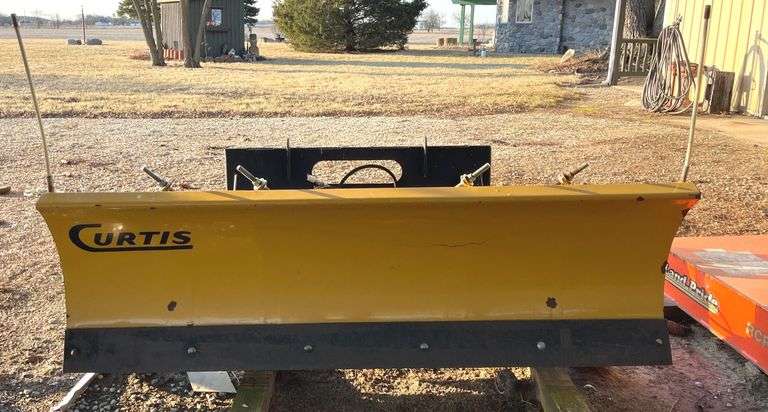 Curtis Snow Plow with Mounting Assembly and Hydraulics - Metzger ...