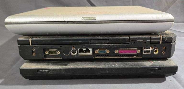 Two IBM ThinkPad A31 Laptops and One Gateway Solo 400SD4 Laptop ...