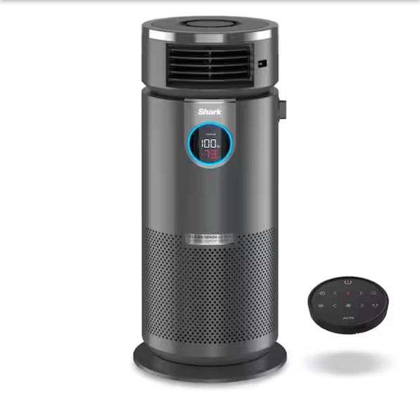 Shark 3-in-1 Tower Air Purifier, Heater and Fan with NanoSeal HEPA ...