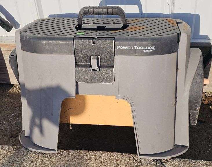Power Toolbox and Step Stool by Lasko - Metzger Property Services, LLC