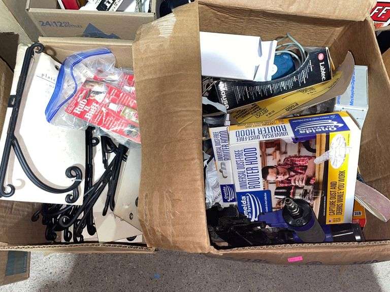 Mixed Hardware, Tools and Electronics Assortment - Metzger Property ...