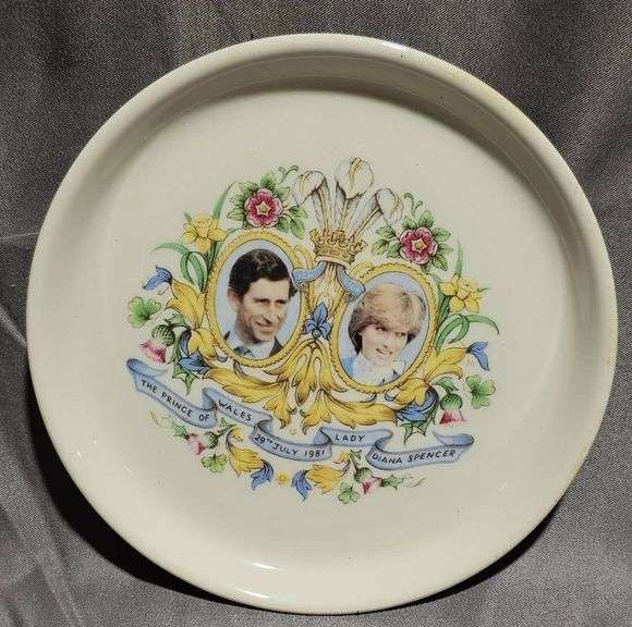 Commemorative Plate for 1981 Royal Wedding - Metzger Property Services, LLC