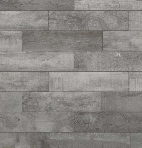 210 sq. Ft Florida Tile Home Collection Wind River Grey 6 in. x 24 in ...
