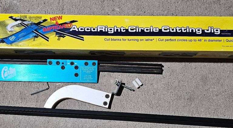 Carter Products AccuRight Circle Cutting Jig Model CR-1200 - Metzger ...