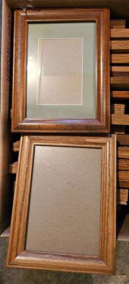Solid Oak Picture Frames in Multiple Sizes - Metzger Property Services, LLC