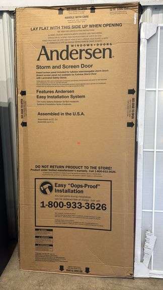 Andersen 4000 Series 36 in. x 80 in. White Left-Hand/Outswing Full View ...