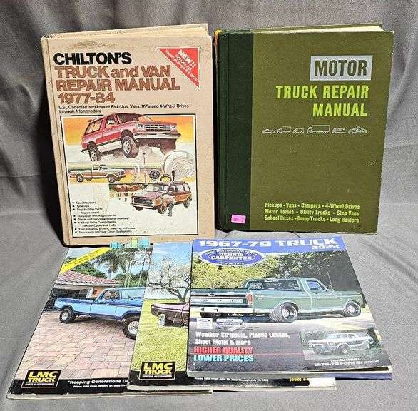 Automotive Repair Books and Parts Catalogs for Trucks and Vans ...
