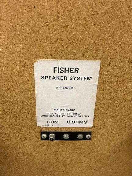 Masterwork AM/FM Multiplex Stereo With Olson Amplifier and Fisher Speaker System - Metzger ...