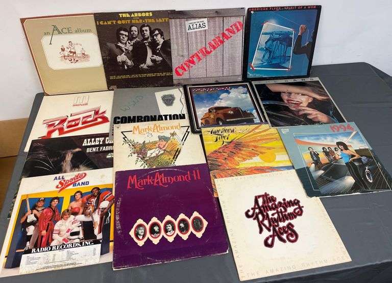 Collection of 16 Rock and Pop Records from Various Artists - Metzger ...
