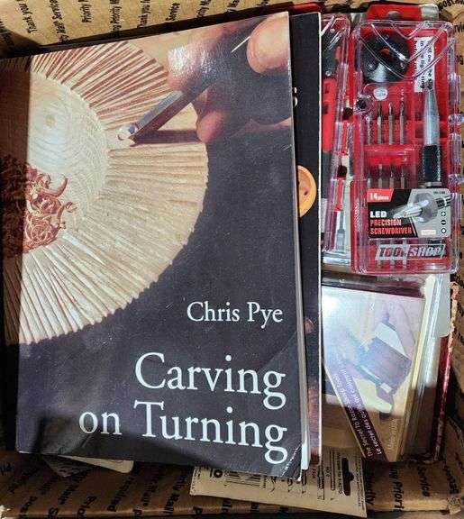 Woodturning and Carving Tools With Books by Chris Pye - Metzger ...