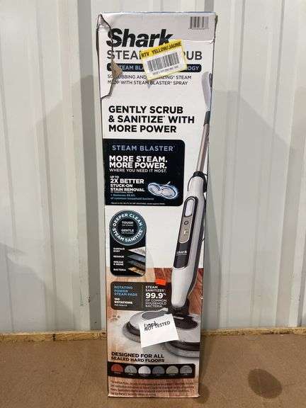 Shark Steam and Scrub Corded Steam Mop and Cleaner for Hard Floors ...