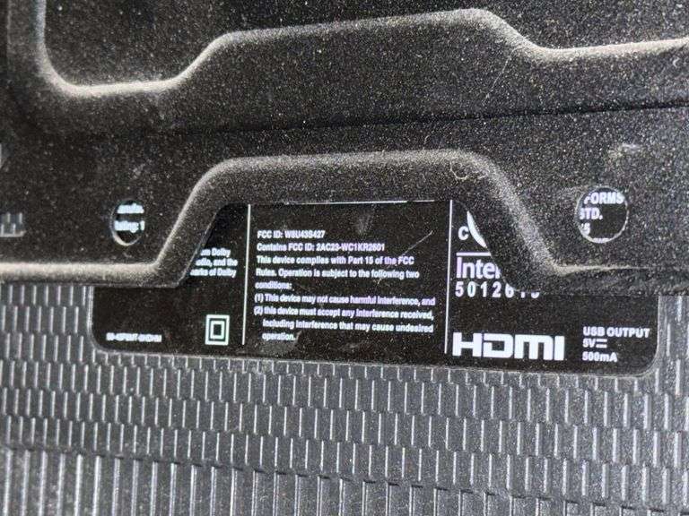 TCL Roku TV with Wall Mount 44” - Metzger Property Services, LLC