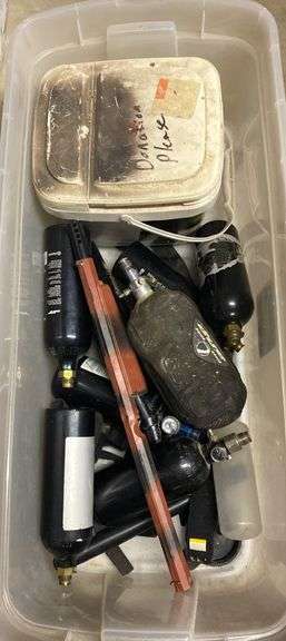 Air Tanks and Paintball Accessories with Storage Containers - Metzger ...