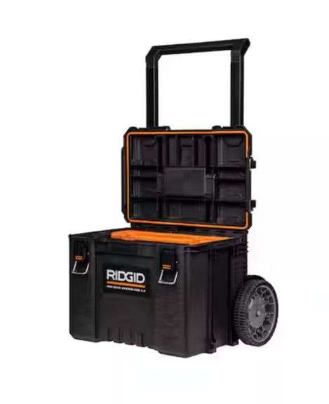 RIDGID Pro Gear System Gen 2.0 Stackable 25 in All Terrain Rolling Tool ...