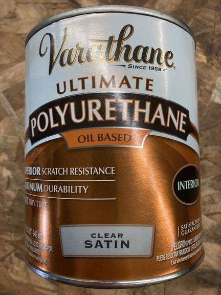 Varathane Ultimate Polyurethane Oil Based Clear Satin - 1qt - Metzger Property Services, LLC