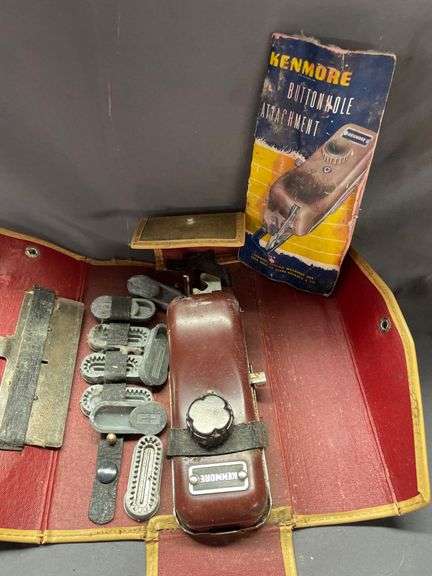 Kenmore Buttonhole Attachment Device with Accessories and Case ...