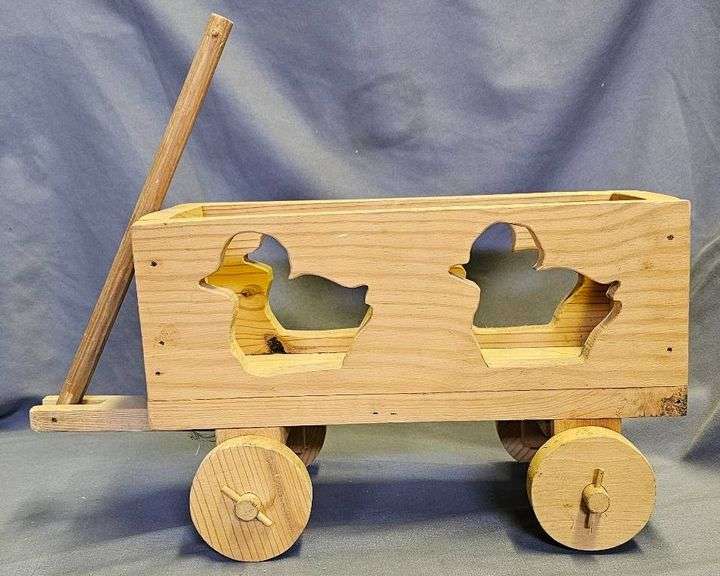 Pull Wagon with Duck Cutout Details - Metzger Property Services, LLC