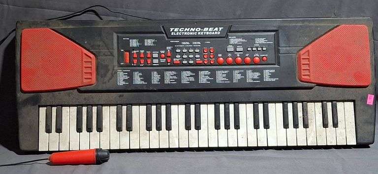 Manley Techno-Beat Electronic Keyboard with Microphone 29″ - Metzger ...