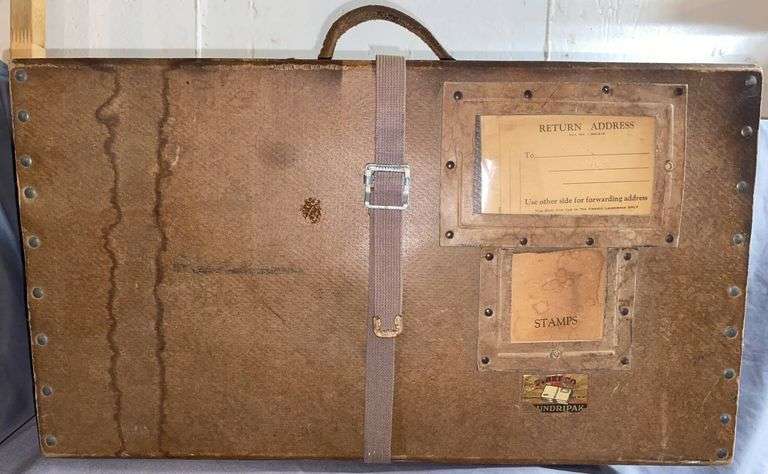 Cardboard Travel Case with Buckle and Handle, 21”x12” - Metzger ...