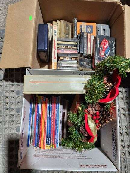 Cassettes, DVDs and Holiday Decor - Metzger Property Services, LLC