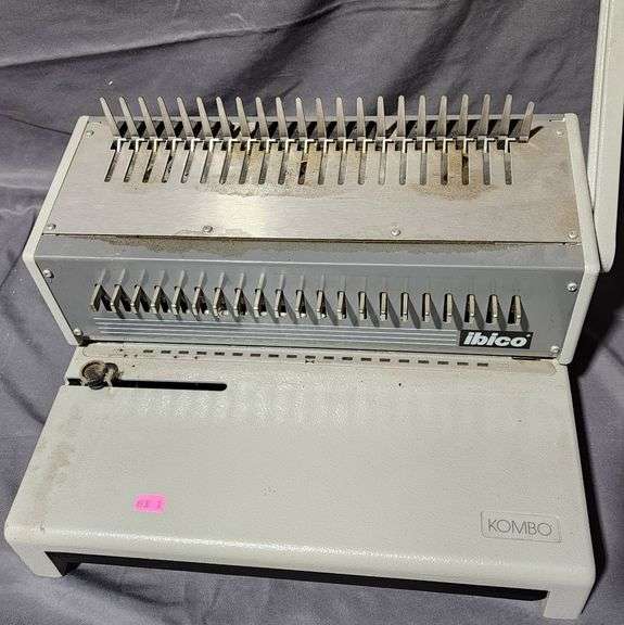 Ibico Kombo Manual Binding Machine - Metzger Property Services, LLC