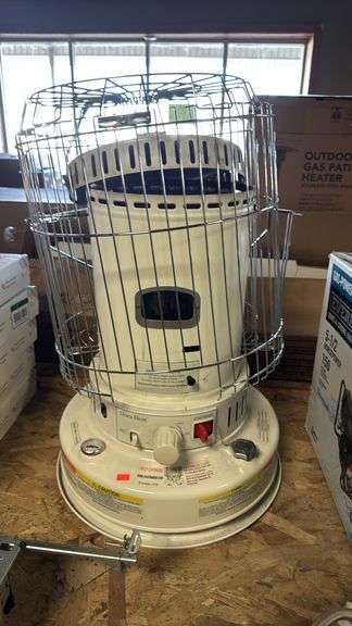 DuraHeat Portable Convection Kerosene Heater Provides 23,800 Btu's of ...