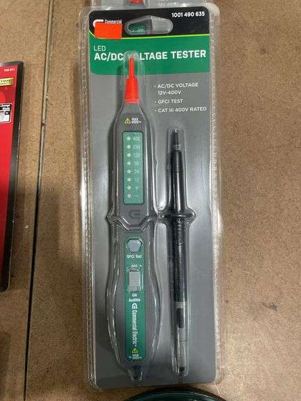 Commercial Electric LED AC/DC Voltage Tester - Metzger Property ...