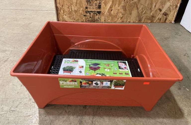 City pickers self Watering Raised Bed Grow Box 24”x20” - Metzger ...