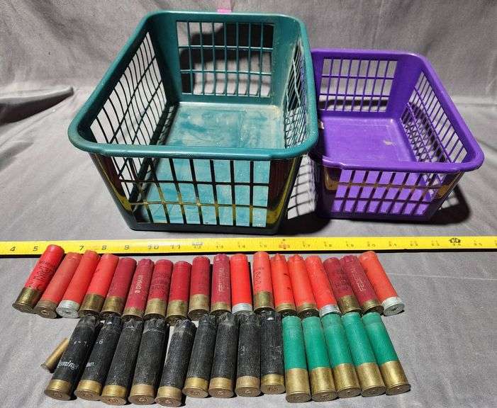 32 - 12 GA Shell Casings with Plastic Storage Baskets - Metzger ...