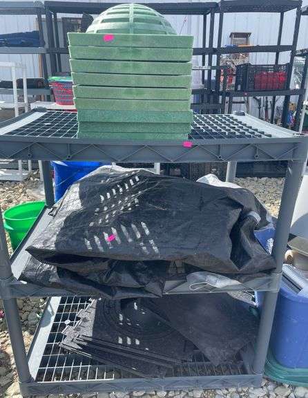 Green Atrium Grates, Tarp, Plastic Covers - SHELF NOT INCLUDED ...