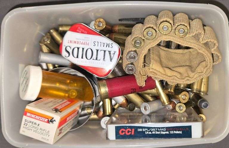 Ammunition Accessories with .22 Long Rifle, .45 Colt, .44 S&W Spl Ammo ...