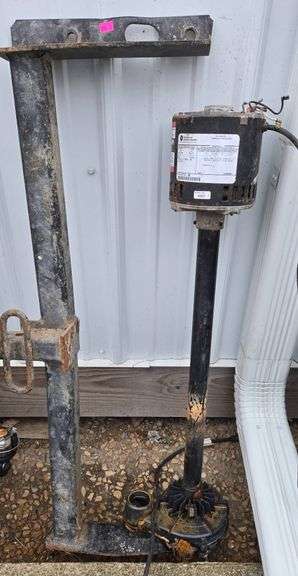 Ace Pedestal Sump Pump with GE Motor, 1/3 HP - Incomplete Draw-Tite ...