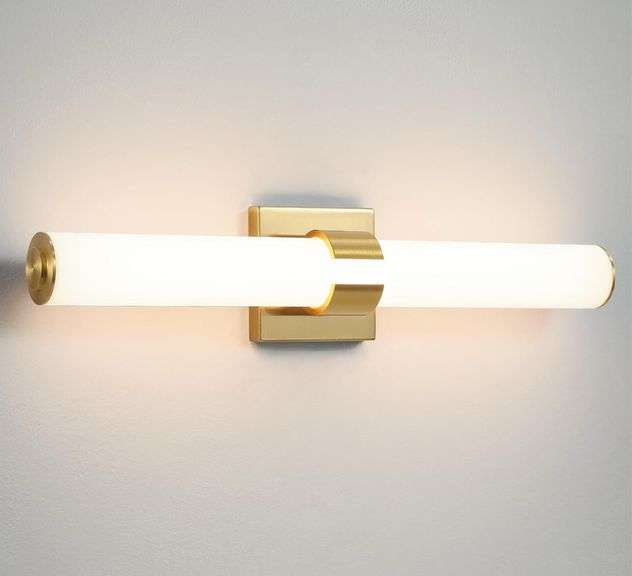 Bathroom Vanity Light Fixtures Over Mirror - 28W Gold Bathroom Light ...