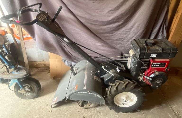 Craftsman 5.5 HP 17-Inch Rear Tine Tiller - Metzger Property Services, LLC