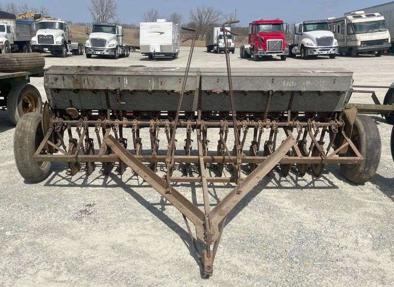 John Deere Van Brunt Md. B Grain Drill - Metzger Property Services, LLC