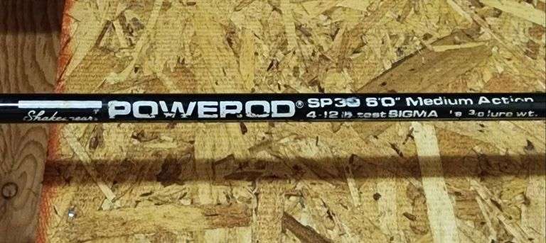 Fishing Rods, Reels and Accessories Including Zebco & Power Rod ...