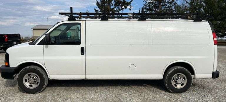 2014 Chevy 3500 Express Van, Power Windows Locks, Runs and Drives ...