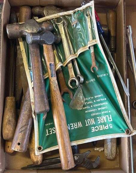 Hand Tool Assortment Including Splice Nut Wrench Set - Metzger Property ...