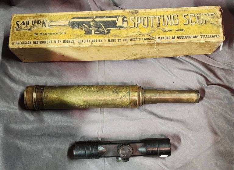 Saturn Spotting Scope Scout Model with Additional GW ZF4 Scope ...