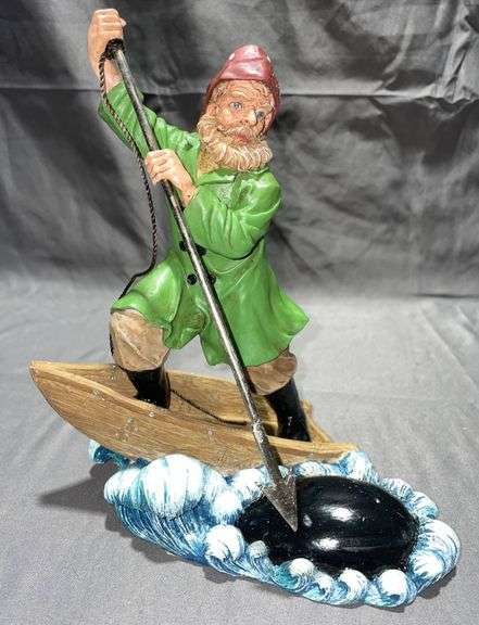 1997 Beachcombers Intl Old Salts Harpooning Figurine (Broken) - Metzger ...